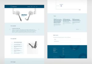 Corporate Website für Medizintechnik-Start-Up Distalmotion
